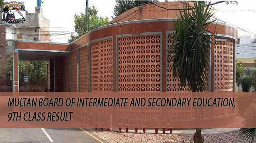 BISE Multan Board 9th Class Result 2024